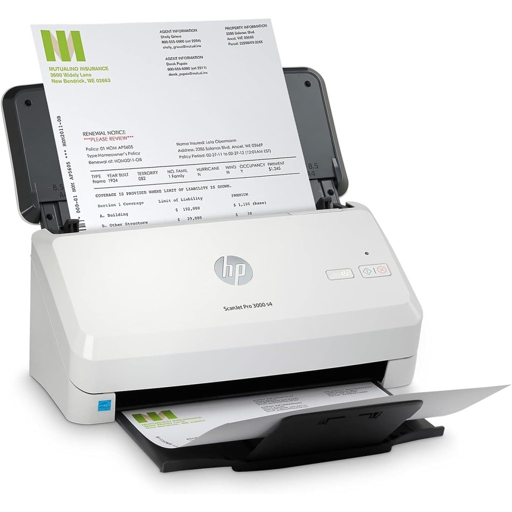 HP Scanjet Pro 3000 s4 Sheet-feed Document scanner CMOS / CIS Duplex ...