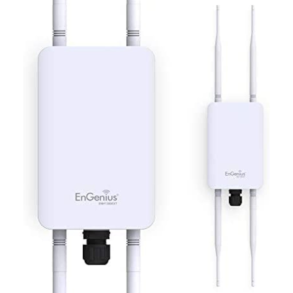 EnGenius Technologies ENH1350EXT Wi-Fi 5 AC1300 2x2 Dual-Band Outdoor ...