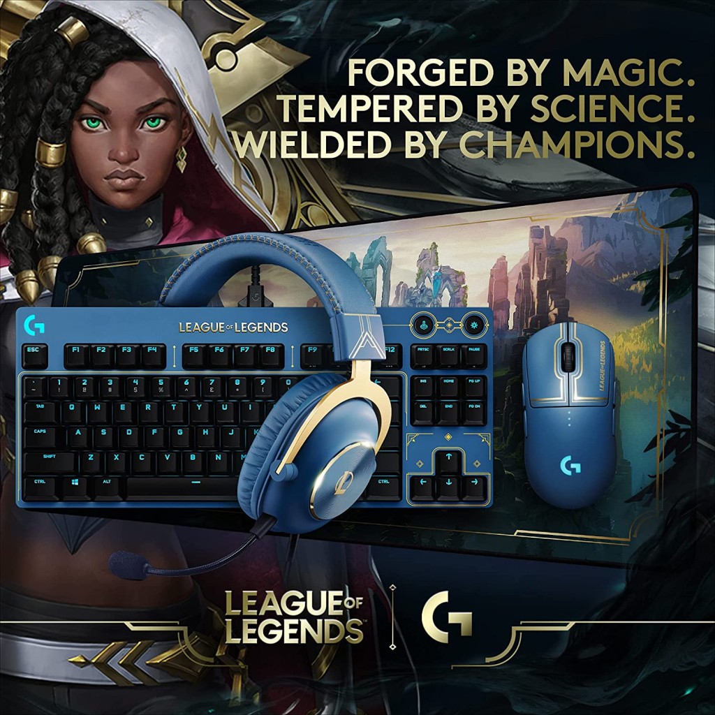 Logitech G PRO Wireless Gaming Mouse - Lightspeed, Hero 25K Sensor ...