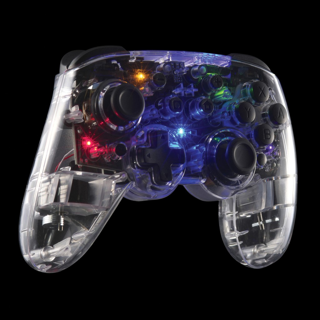 Mad Catz C.A.T. 9 Bluetooth Wireless Game Controller, Clear - MCZGSSWDOI