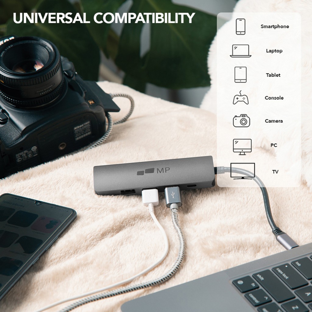 Mp 5-In-1 Usb-C Dongle - MPX1041003P01