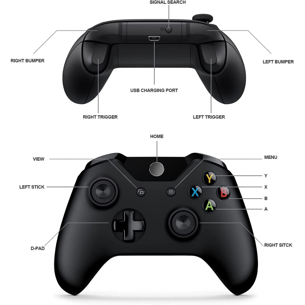Xbox Controller Wireless for Xbox One,Xbox One X|S,Xbox Series X|S ...
