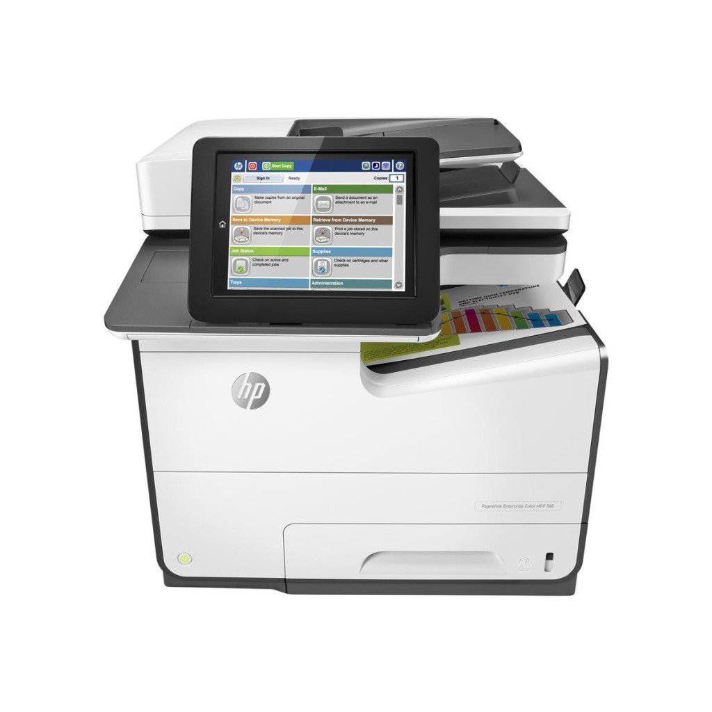 HP PageWide Managed Color Multifunction Printer E58650dn - HP-L3U42A