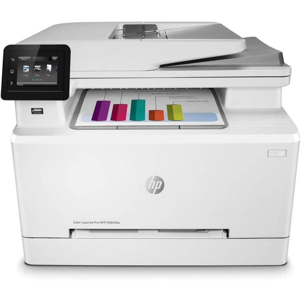 HP Color LaserJet Pro MFP M283fdw Multifunction printer color laser ...